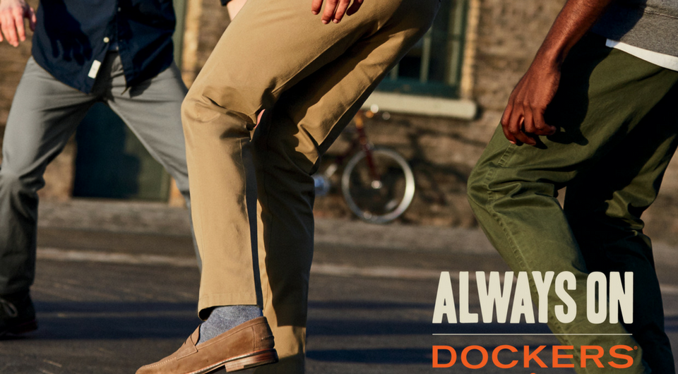 Be “Always On” with Dockers® - Levi Strauss & Co : Levi Strauss & Co