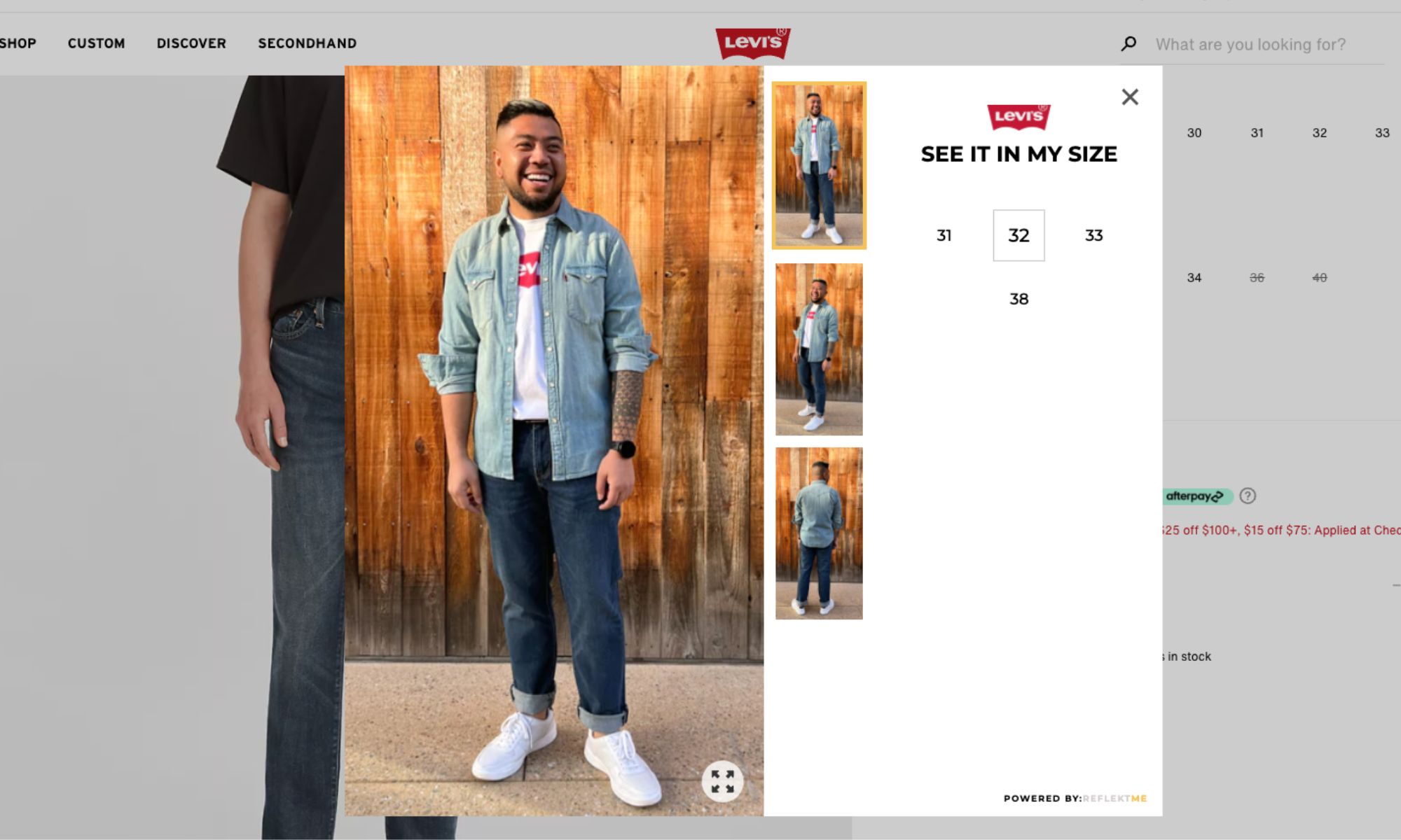 Finding the Right Size Online Gets a Little Easier - Levi Strauss & Co ...