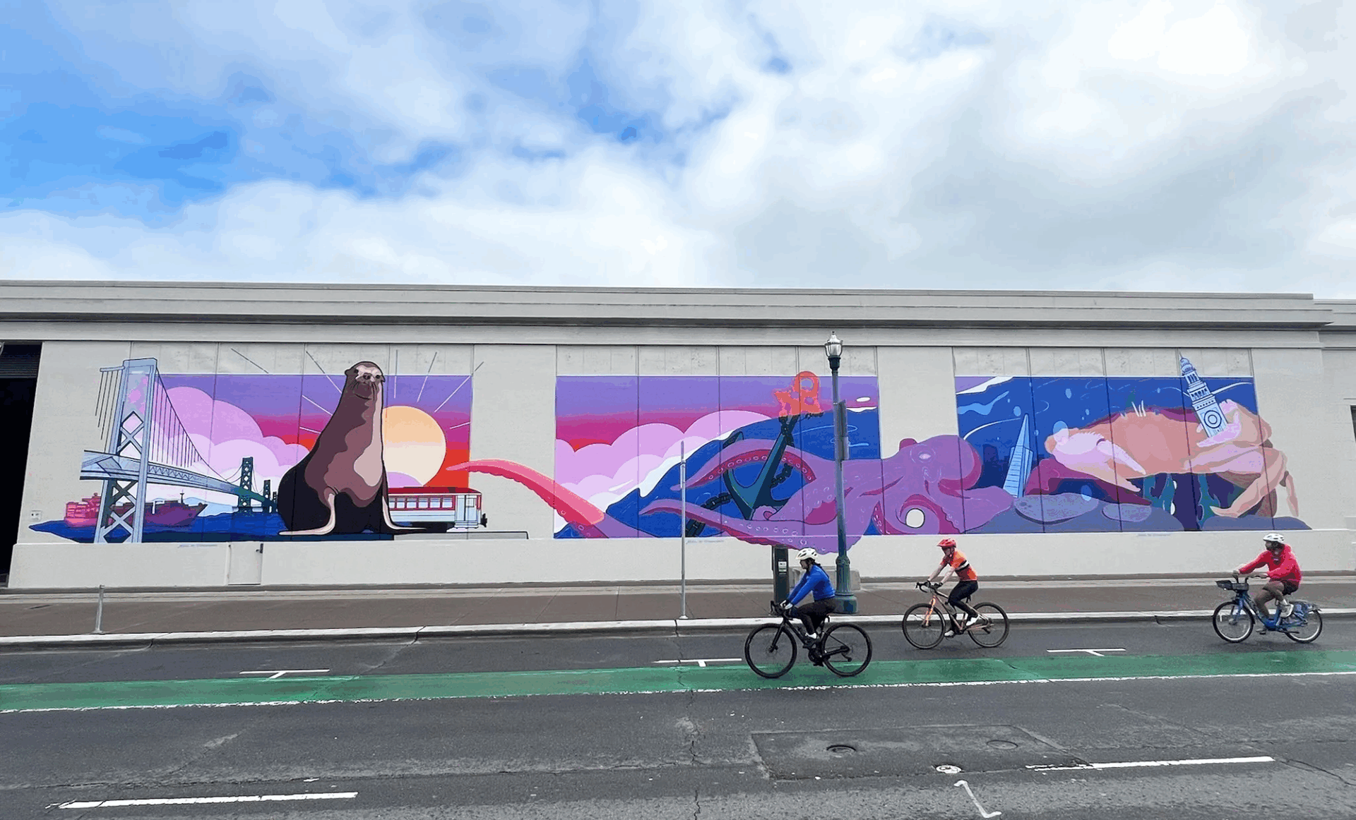 LS&Co. and 1AM Projects Unveil “Beneath the Bay” Mural - Levi Strauss ...